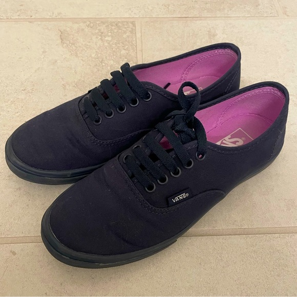 Vans | Shoes | Vans Lopro In Navy Blue | Poshmark